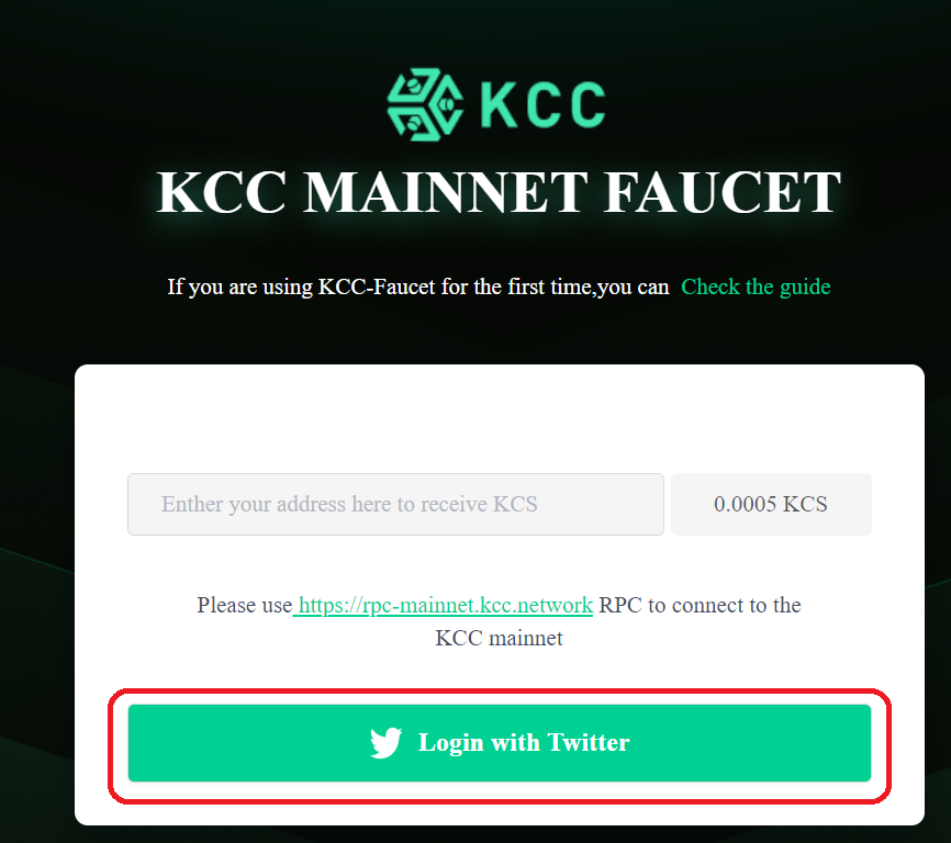 5 Steps on How to Use KCC Faucet to Get Free Gas Fee - KCC News
